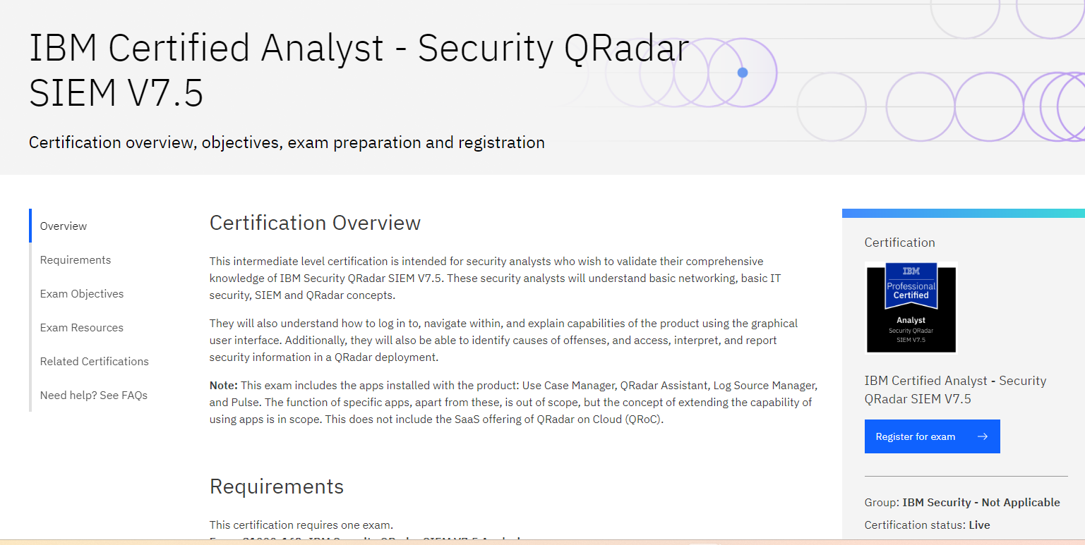 IBM Qradar SIEM Analyst | Free Learning Resources