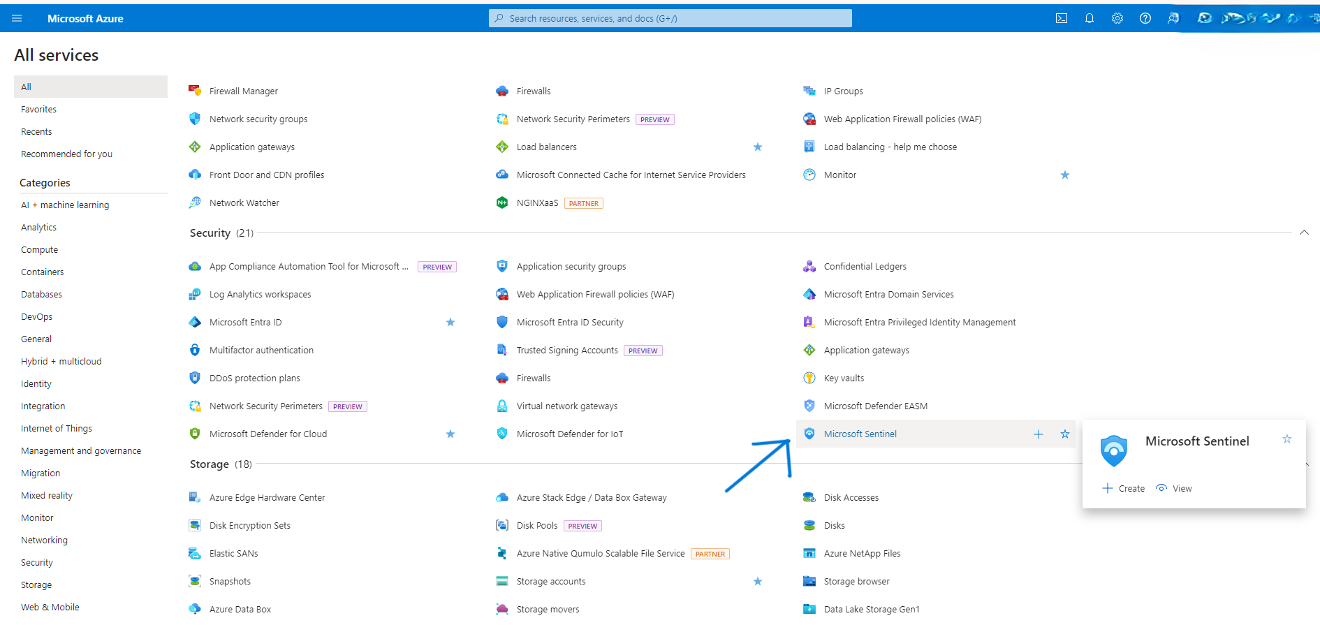 How to Setup Azure Sentinel Workspace and Create a New Instance ...