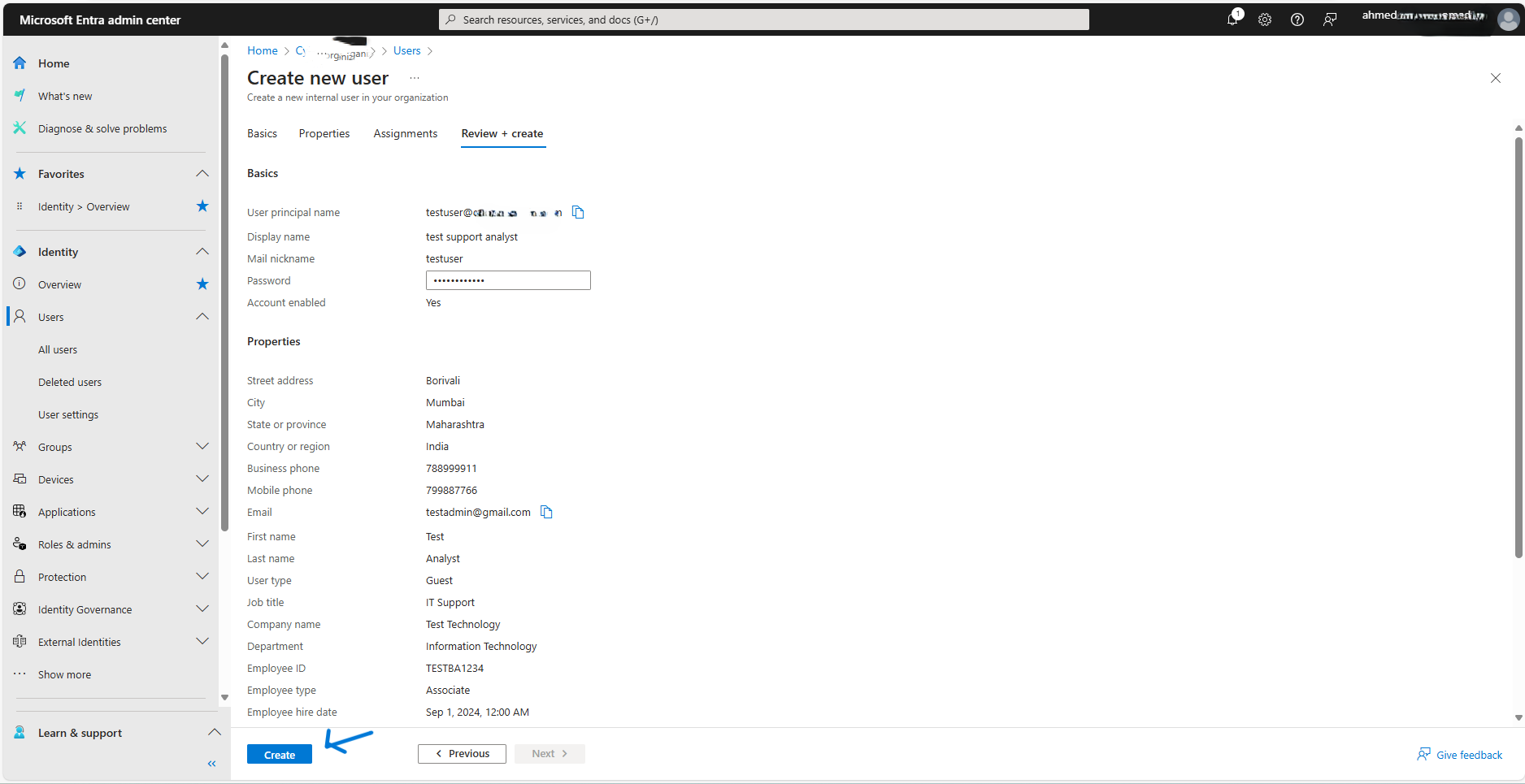 How to Create a User in Microsoft Azure ENTRA ID | CyberNomadTV