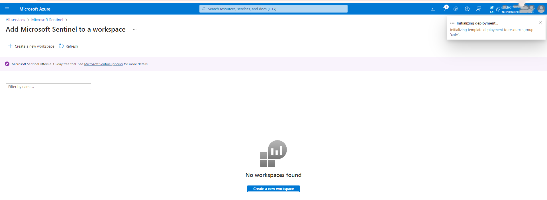 Install / Deploy Microsoft Azure Sentinel Free | Easy SIEM Tutorial