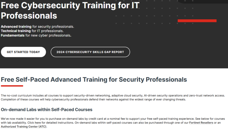 Fortinet Certification Learning Tracks | Free Programs in 2025