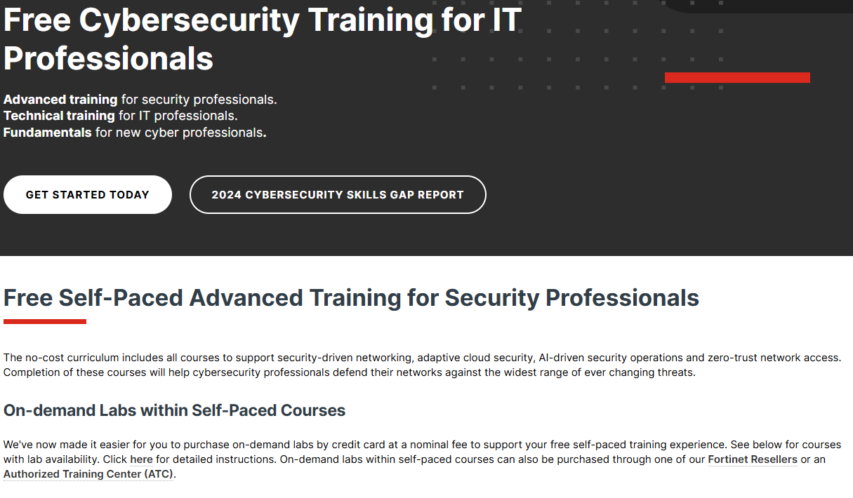 Fortinet Certification Learning Tracks | Free Programs in 2025