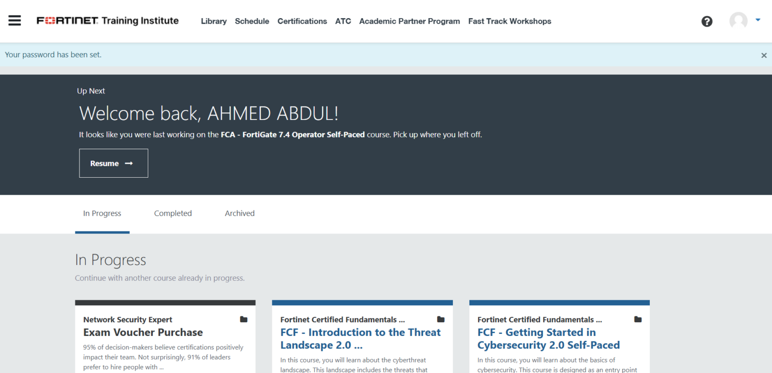 Fortinet Certification Learning Tracks | Free Programs in 2025